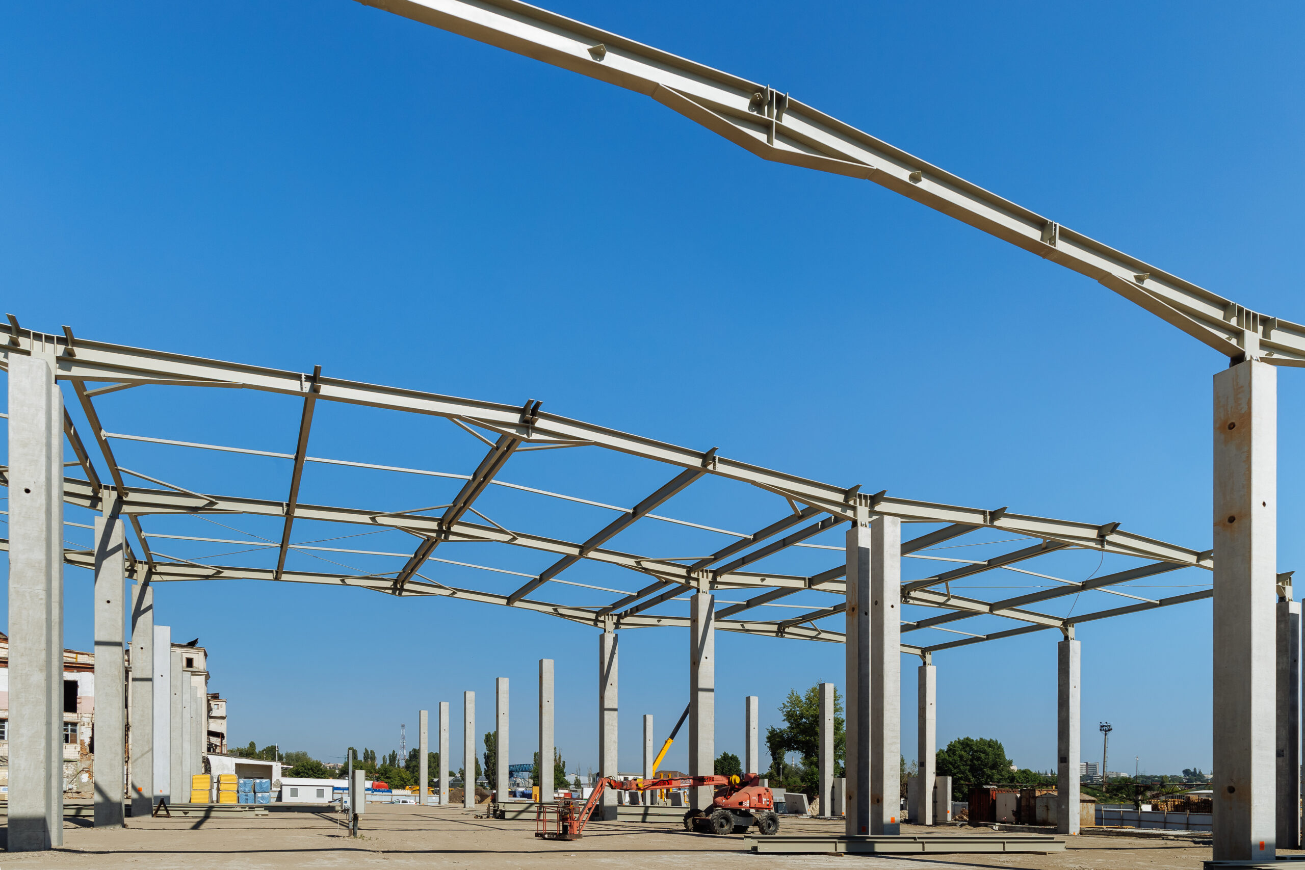 Construction of the largest Distribution Center in the Republic of ...